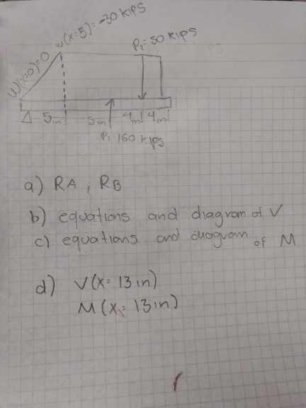 Solved Find Ra and Rb Equations and diagram of V Equations | Chegg.com
