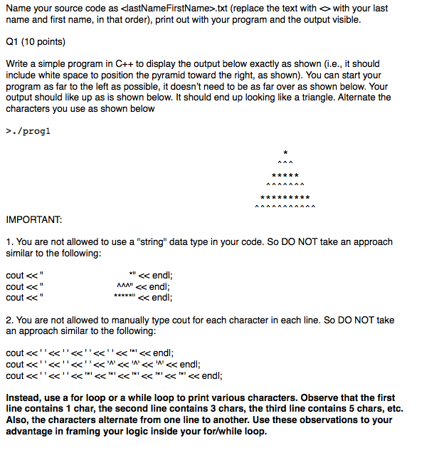 Solved Name Your Source Code As Txt Replace The Text With