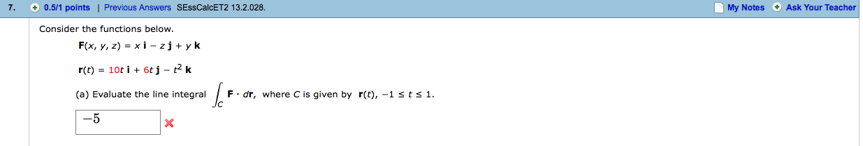 Solved Consider the functions below. F(x, y,z) = xi -zj+yk | Chegg.com