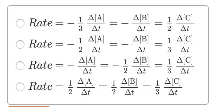 Solved Consider the reaction: 2A(g)+B(g)?3C(g). Determine | Chegg.com Solved Consider the reaction: 2A(g)+B(g)?3C(g). Determine | Chegg.com