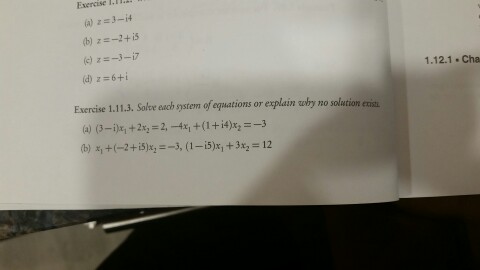 Solved Exercise l ll ll (c) -3-17 Exercise 1.11.3. Salte | Chegg.com