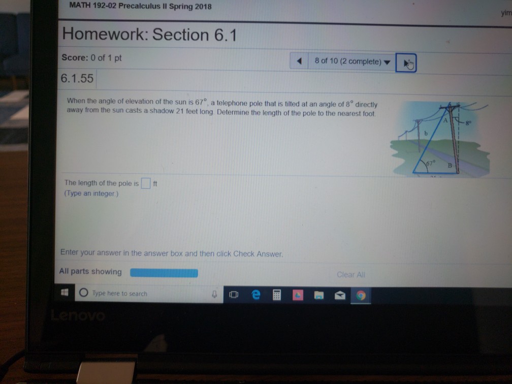 Solved Homework Section 6 1 Score 0 Of 1 Pt 6 1 37 6 Of 10