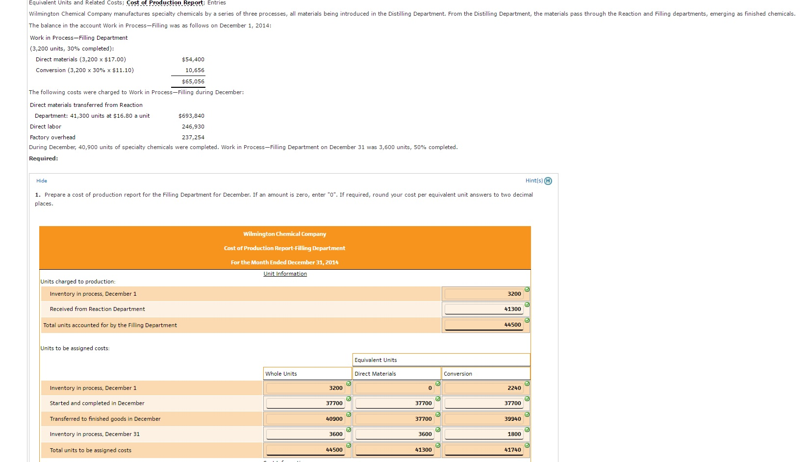 Solved I need help with #3. Determine the increase or | Chegg.com