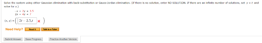 Solved Solve the system using either Gaussian elimination | Chegg.com Solved Solve the system using either Gaussian elimination | Chegg.com
