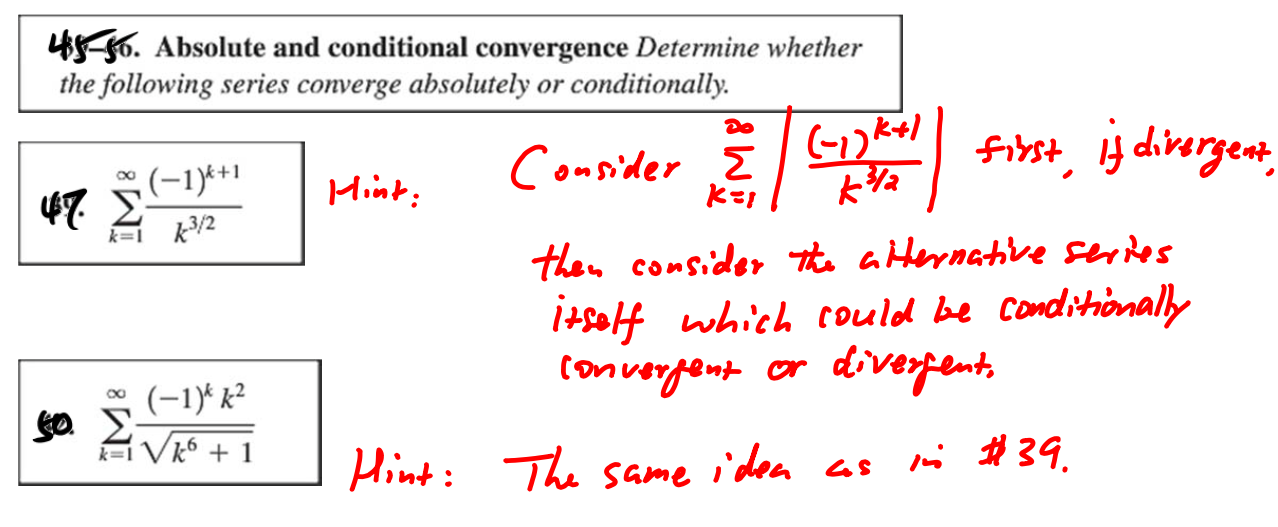 Solved S6. Absolute and conditional convergence Determine | Chegg.com