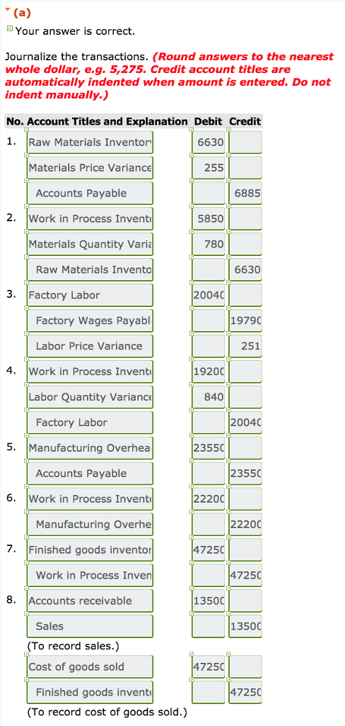 Solved Problem 23-6A (Part Level Submission) Jorgensen | Chegg.com