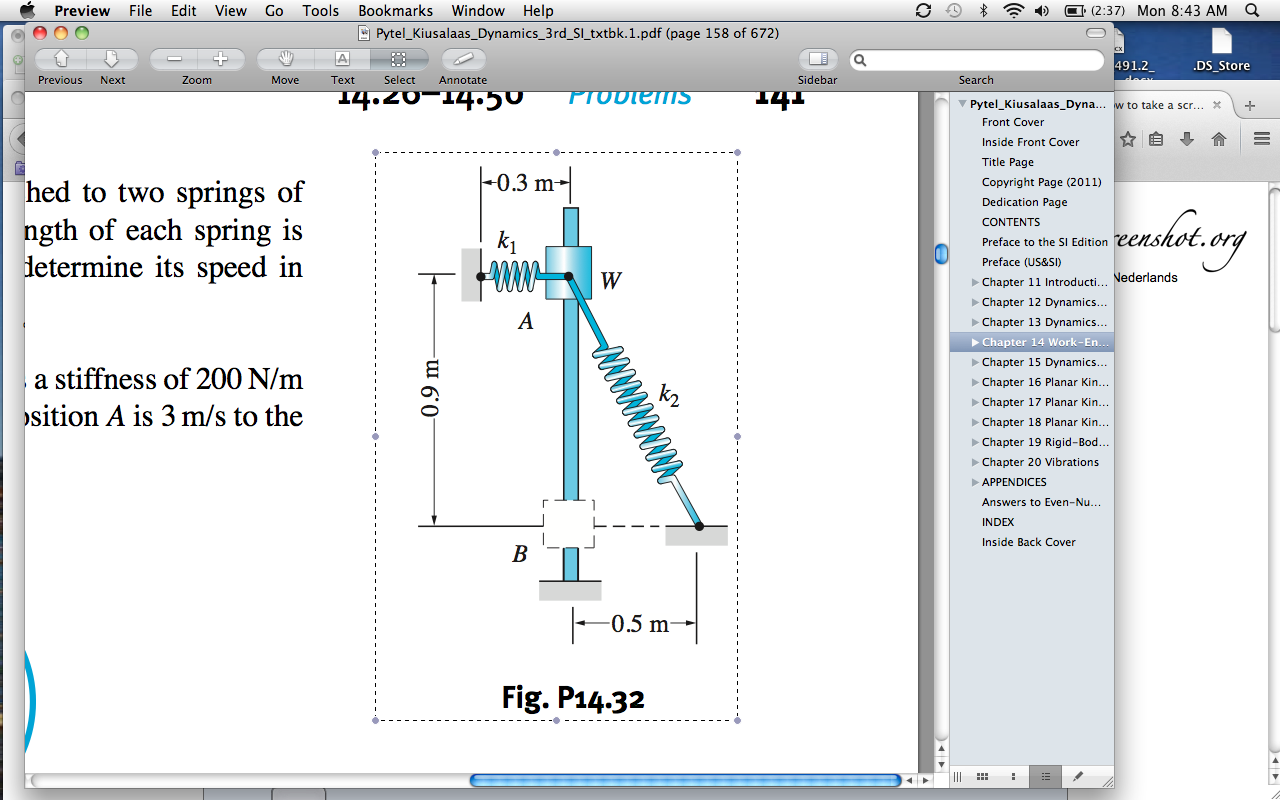 Solved The sliding collar of weight W = 2 lB is attached to | Chegg.com