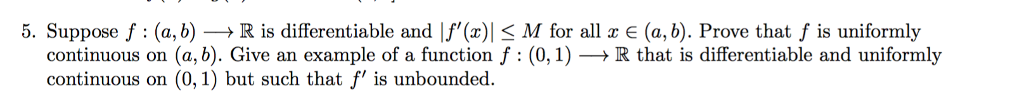 Solved Suppose f: (a, b) rightarrow R is differentiable and | Chegg.com