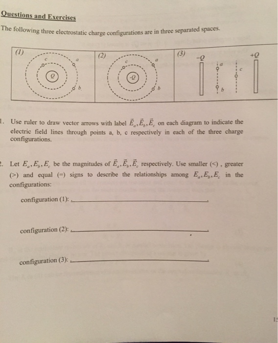 Solved 1.Use a ruler to draw vector arrows with label , , | Chegg.com