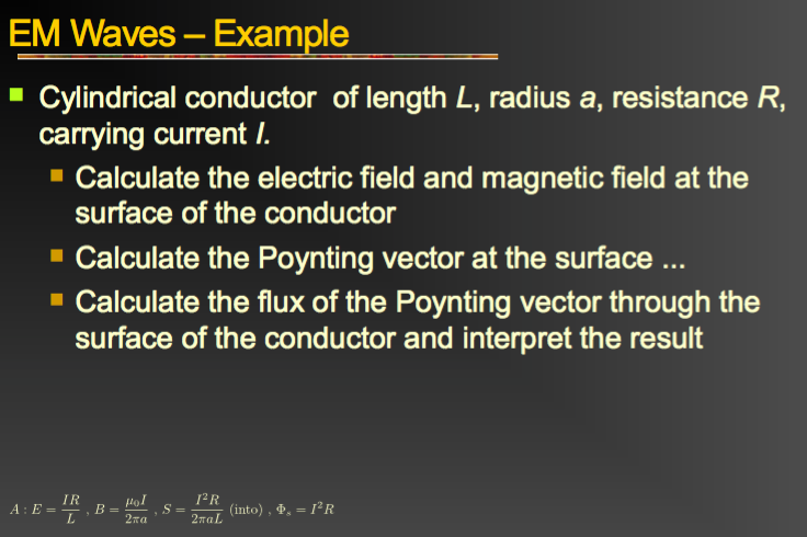 Solved Cylindrical conductor of length L, radius a, | Chegg.com
