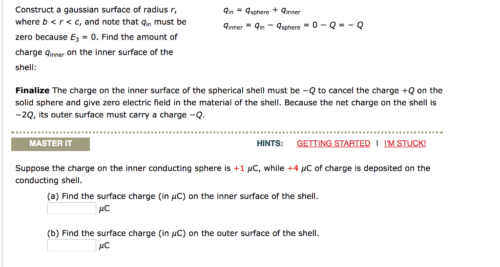 Solved Example 24.7 A Sphere inside a Spherical Shell A | Chegg.com