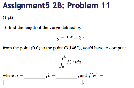 Solved Assignment5 2B: Problem 3 (1 pt) Find the limit of | Chegg.com