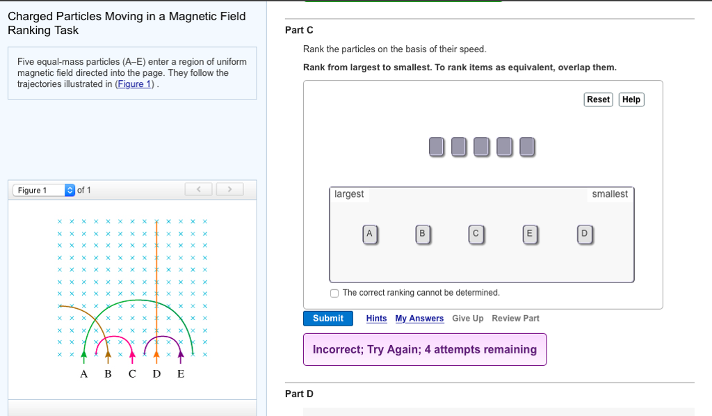 Solved Rank the particles on the basis of their speed. Rank | Chegg.com Solved Rank the particles on the basis of their speed. Rank | Chegg.com