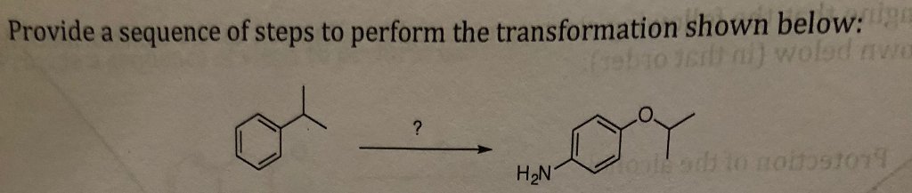 Solved Provide a sequence of steps to perform the | Chegg.com