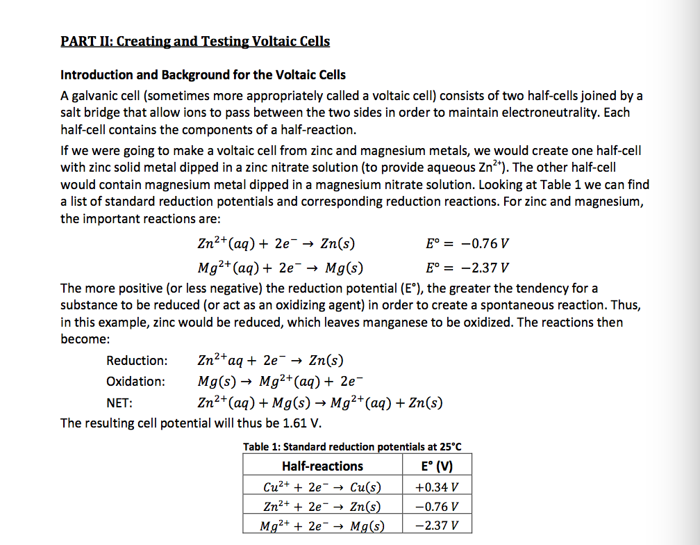 Solved Calculate the theoretical cell potential (E°) of a | Chegg.com Solved Calculate the theoretical cell potential (E°) of a | Chegg.com