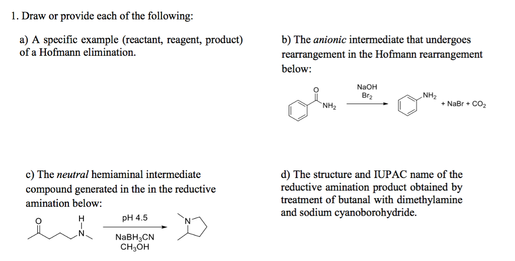 Solved Draw or provide each of the following: a) A specific | Chegg.com