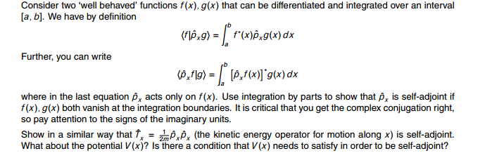 Solved Consider two 'well behaved' functions f(x). g(x) that | Chegg.com