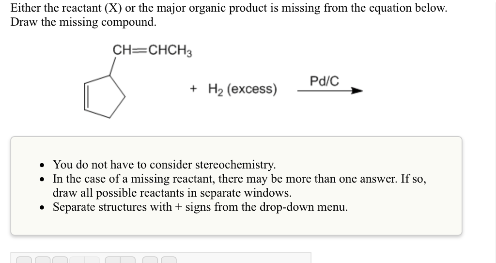 Solved Draw The Structure Of The Major Organic Product Of