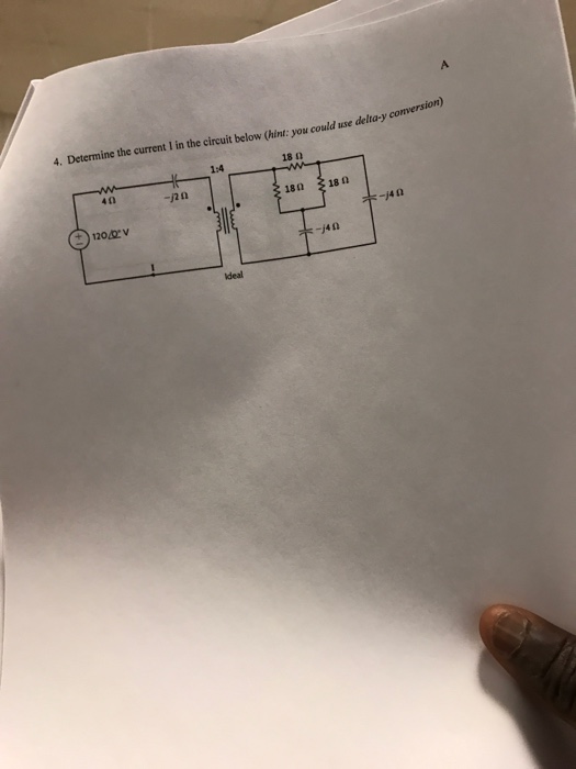 Solved Determine the current I in the circuit below. | Chegg.com