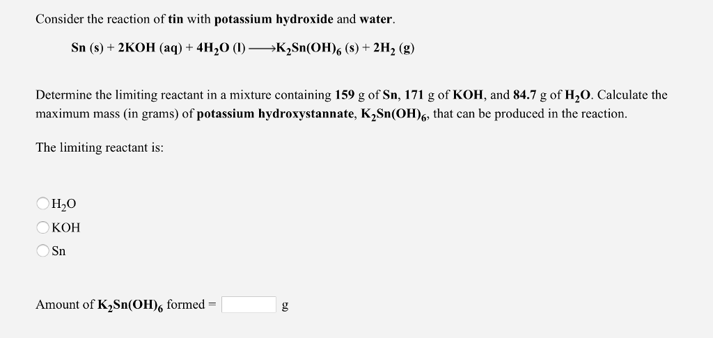 Divine Potassium Hydroxide Plus Water Fundamental And Derived Quantities