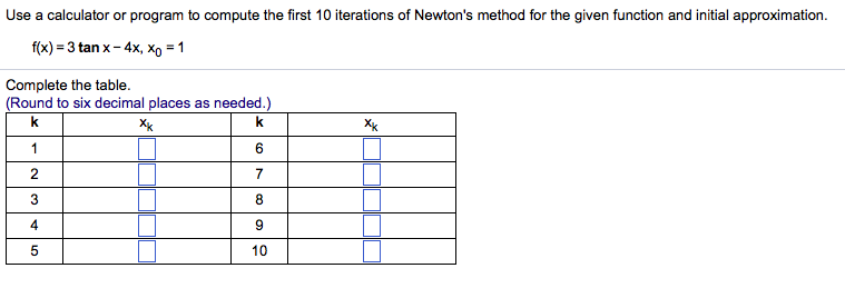 Solved Use a calculator or program to compute the first 10 | Chegg.com