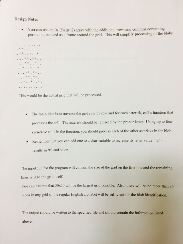 In this assignment you are to consider a square grid, | Chegg.com