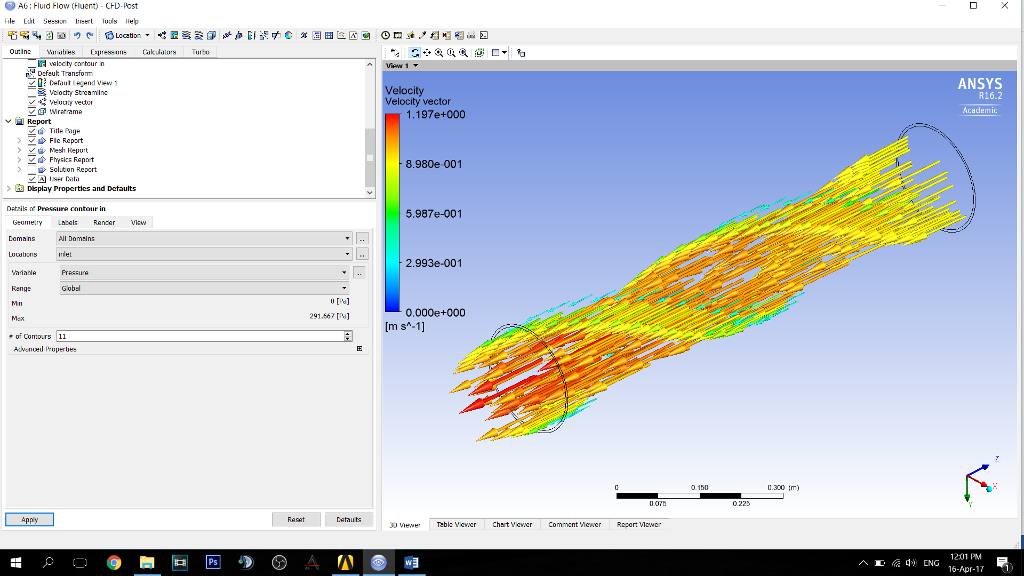 Solved AG luid How (Fluant) CHD-post Cakul velocity Report | Chegg.com