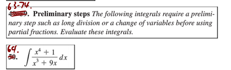Solved: Preliminary Steps The Following Integrals Require ... | Chegg.com