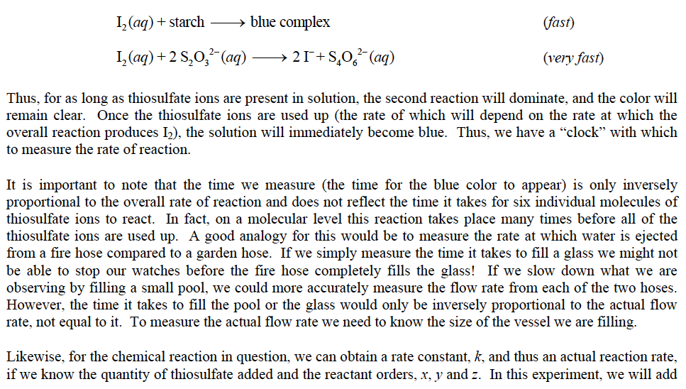 Solved Pre-lab Questions 1. The following initial-rate data | Chegg.com