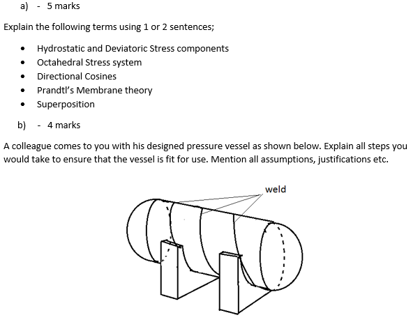 Solved Explain the following terms using 1 or 2 sentences; | Chegg.com