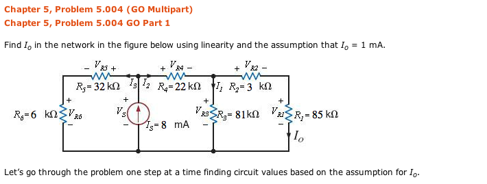Solved Find I0 in the network in the figure below using | Chegg.com