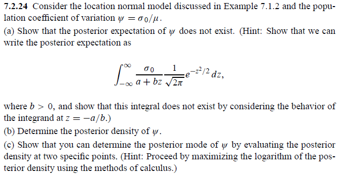 Consider the location normal model discussed in | Chegg.com