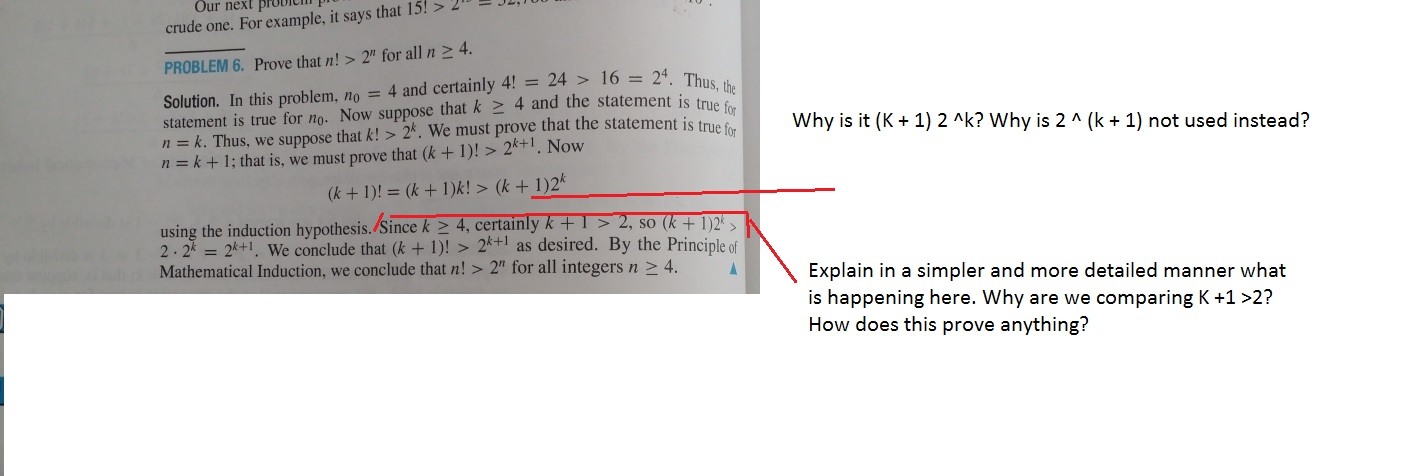 Solved Prove that n! > 2" for all n 4. In this problem. n_0 | Chegg.com