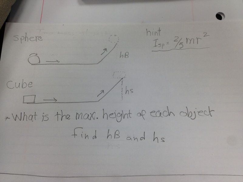 Solved: What Is That Max. Height Of Each Object Find HB An... | Chegg.com