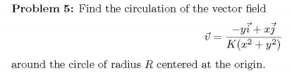 Solved Find the circulation of the vector field around the | Chegg.com