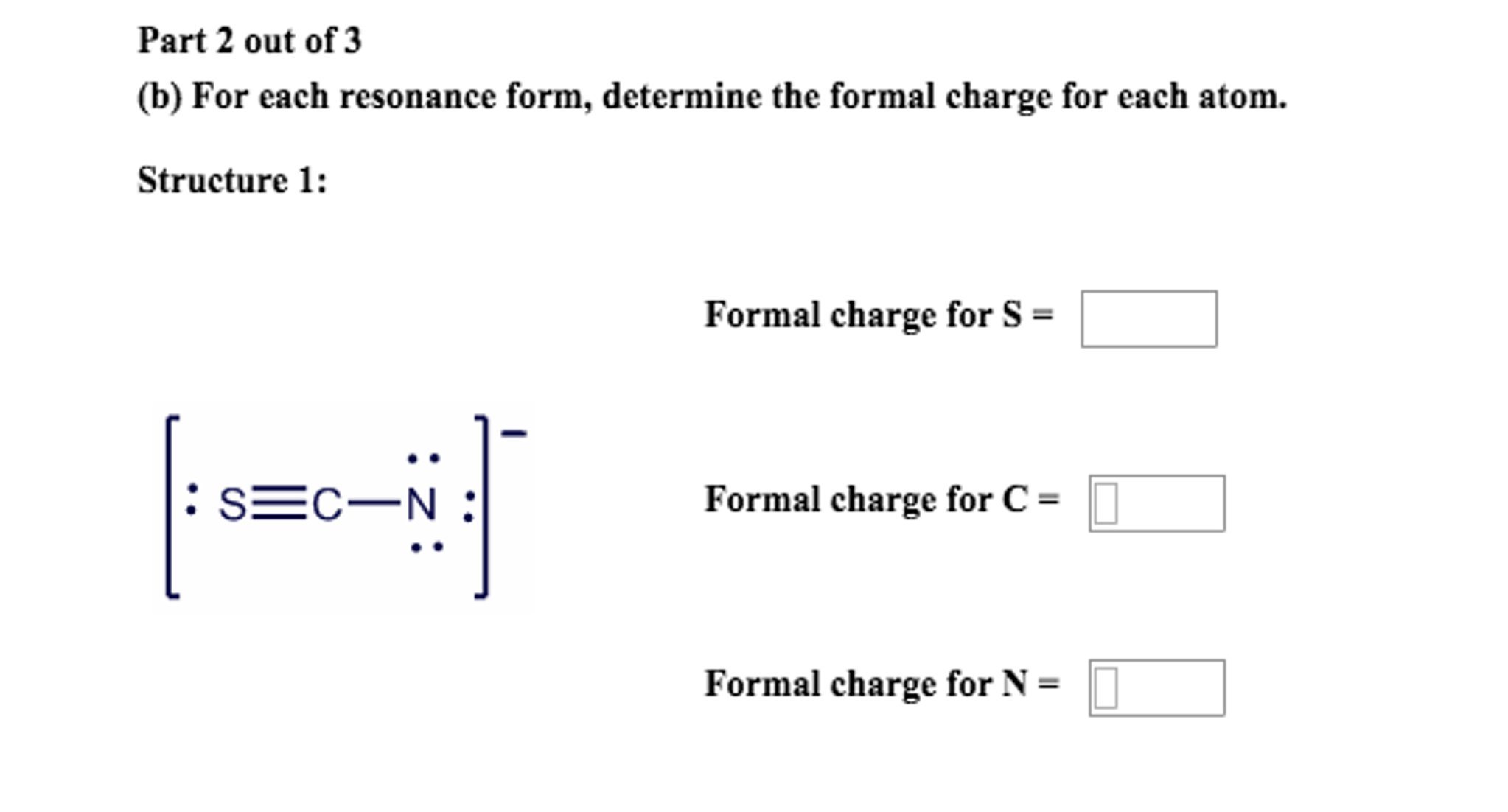 Evaluating Resonance Forms Where To Put Negative Charges