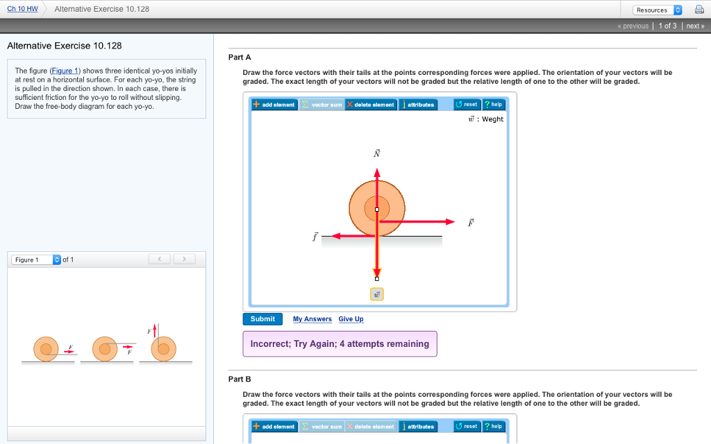 Solved The figure (Figure 1) shows three identical yo-yos | Chegg.com