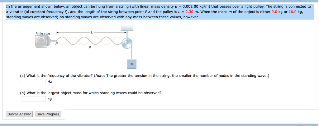 Solved In the arrangement shown below an object can be hung | Chegg.com
