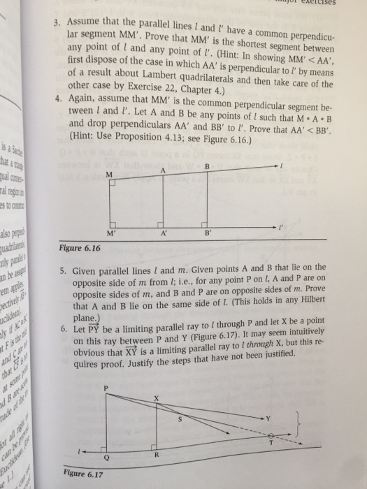 Solved Assume that the parallel lines l and l' have a common | Chegg.com