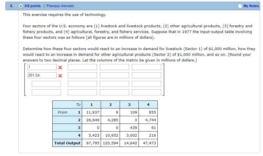 Solved 8. +0/8 points | Previous Answers My Notes This | Chegg.com