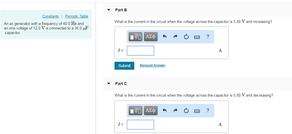 Solved Part B Constants I Periodic Table What is the | Chegg.com