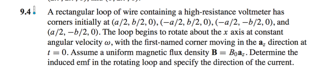 Solved A rectangular loop of wire containing a | Chegg.com