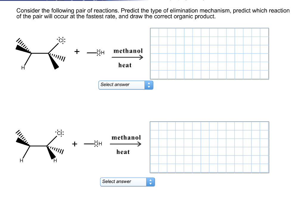 Solved Consider the following pair of reactions. Predict the | Chegg.com