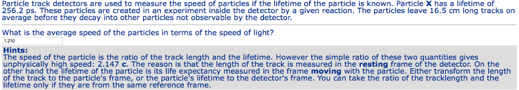 Solved Particle track detectors are used to measure the | Chegg.com