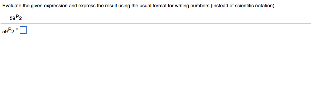 Solved Evaluate the given expression and express the result | Chegg.com