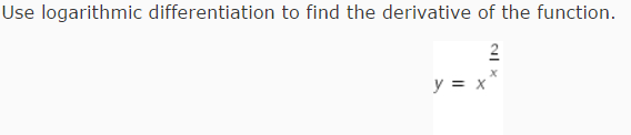 Solved Use logarithmic differentiation to find the | Chegg.com