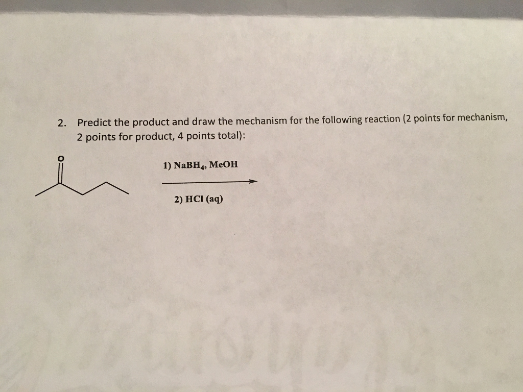 Solved Predict the product and draw the mechanism for the | Chegg.com