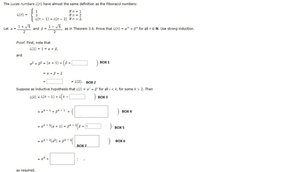Solved QUESTION 33(A)The Lucas numbers L (n) have almost the | Chegg.com