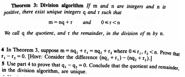 Solved Could somebody answer part (4) and (5)? Theorem 3: | Chegg.com