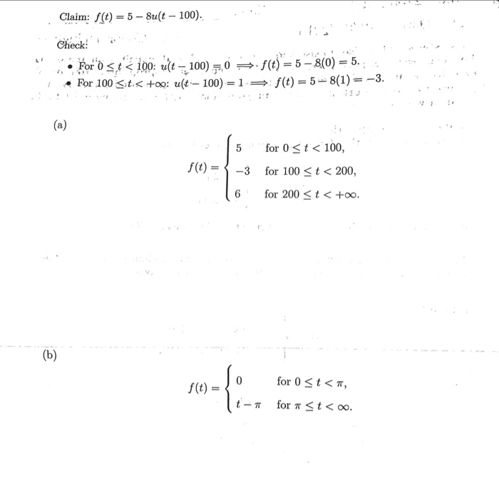 Solved 1 Function Decomposition Given A 0 Define The